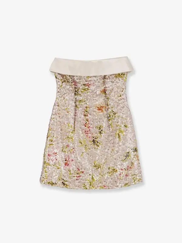Alberta Ferretti Sequin Mini Dress - Multicolor