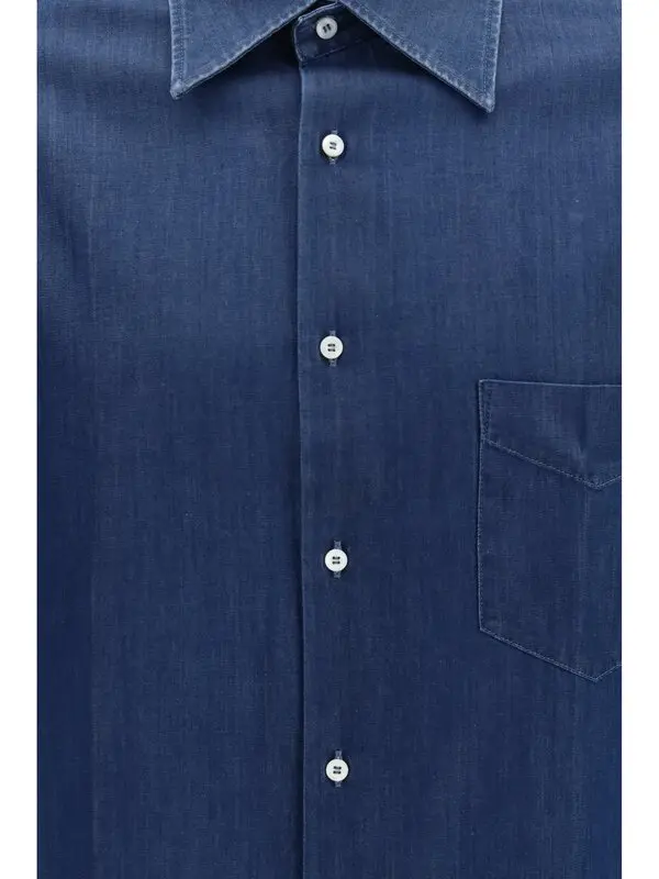 Brunello Cucinelli Lightweight Denim Shirt