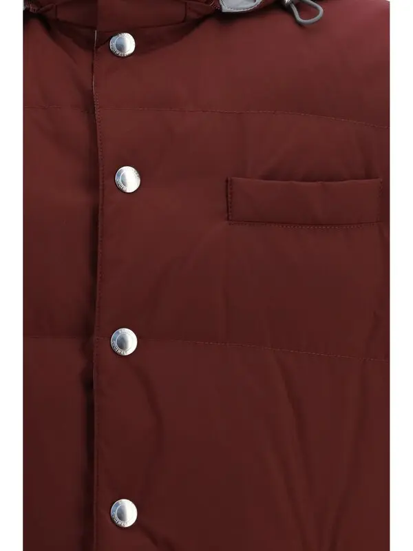 Brunello Cucinelli Sleeveless Hooded Gilet