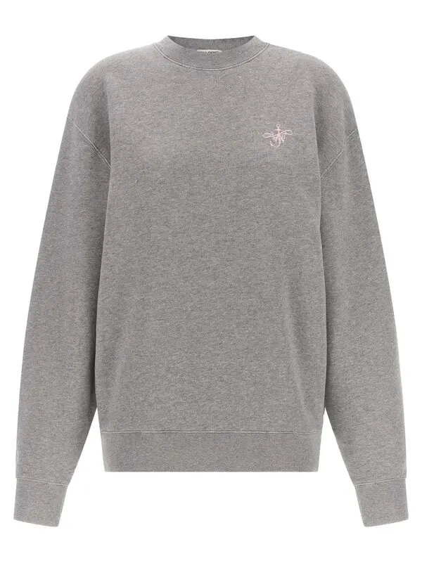 JW Anderson Ribbon Anchor Sweatshirt - Gray