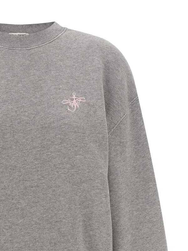 JW Anderson Ribbon Anchor Sweatshirt - Gray