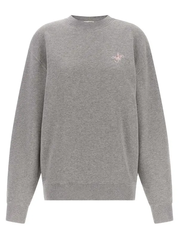 JW Anderson Ribbon Anchor Sweatshirt - Gray