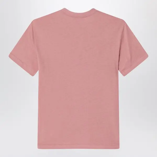 Fendi Cotton T-shirt With Logo Print - Pink