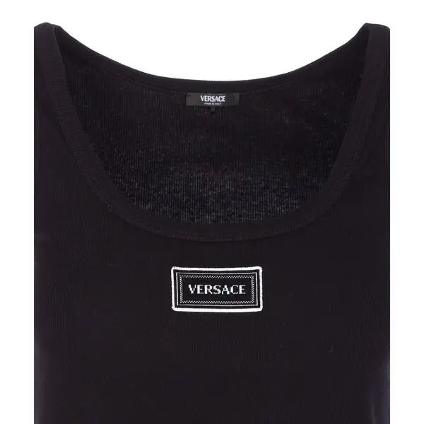 Versace 90's Vintage Logo Tank Top