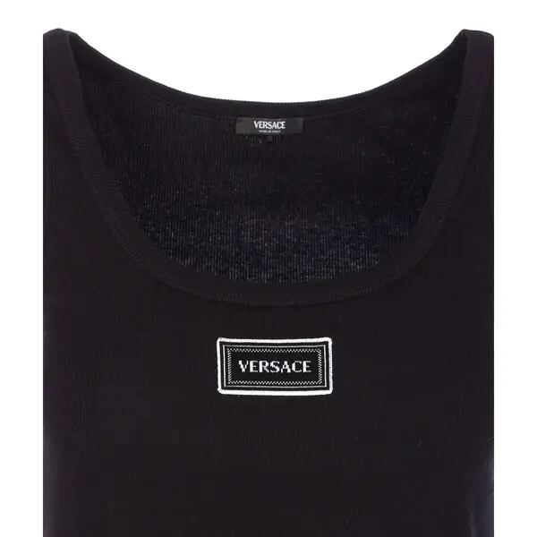 Versace 90's Vintage Logo Tank Top