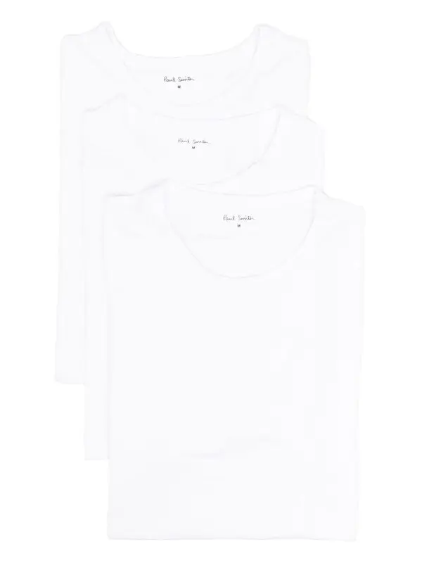Paul Smith Logo T-shirt -3pack - Multicolor