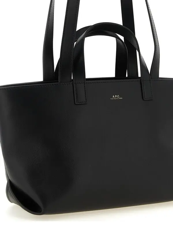 A.p.c. Le Drummer' Shopping Bag - Black
