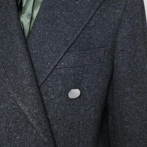 Tagliatore Houndstooth Double-breasted Coat