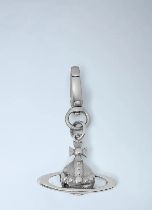 VIVIENNE WESTWOOD Orb Charm Keyring - Silver