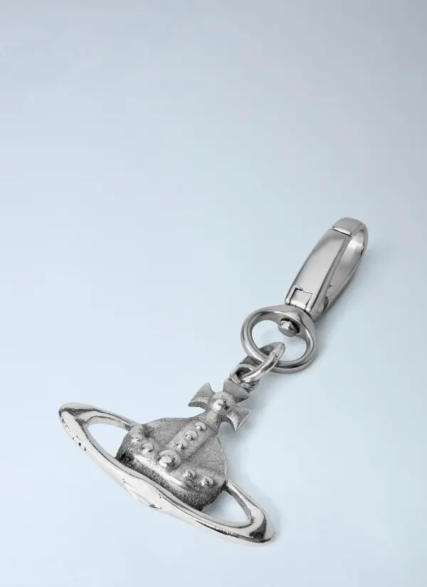 VIVIENNE WESTWOOD Orb Charm Keyring - Silver