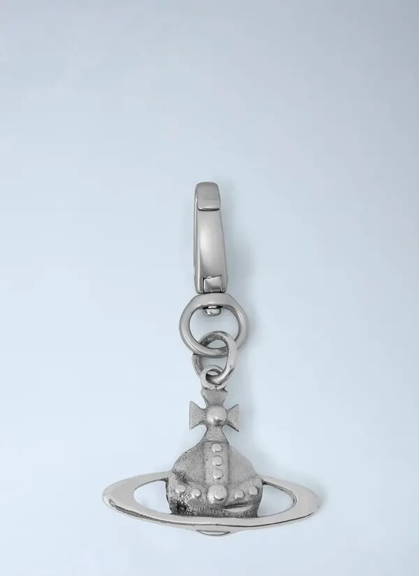 VIVIENNE WESTWOOD Orb Charm Keyring - Silver