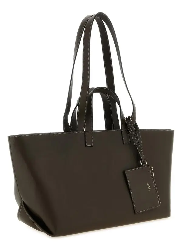 A.p.c. Large Shopping Bag - Brown