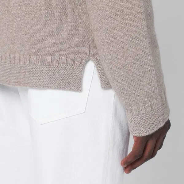 Loro Piana Cashmere Turtleneck Sweater - Gray