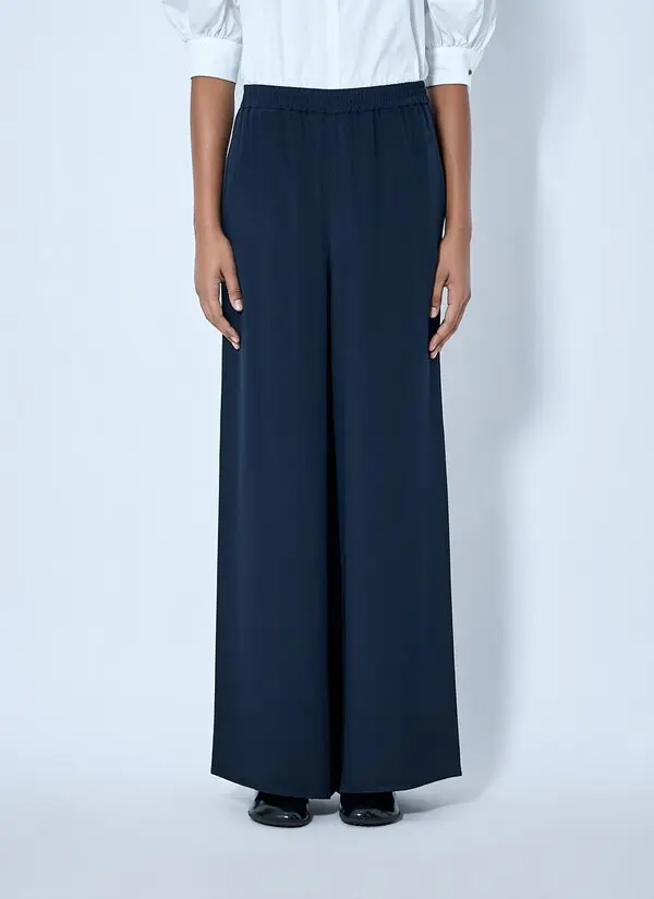 Max Mara Wide-leg Trousers - Blue