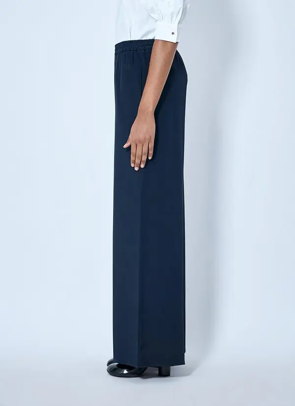 Max Mara Wide-leg Silk Trousers