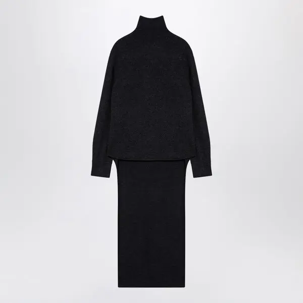 Givenchy Cashmere Blend Turtleneck Jumper - Gray