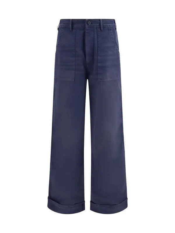 Acne Studios Organic Cotton Twill Pants