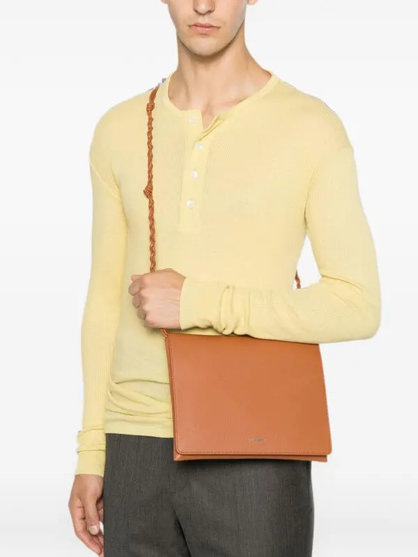 JIL SANDER Tangle Medium Leather Crossbody Bag - Multicolor