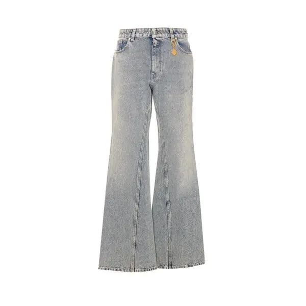 Stella McCartney Bootcut Delave' Vintage Jeans - Blue