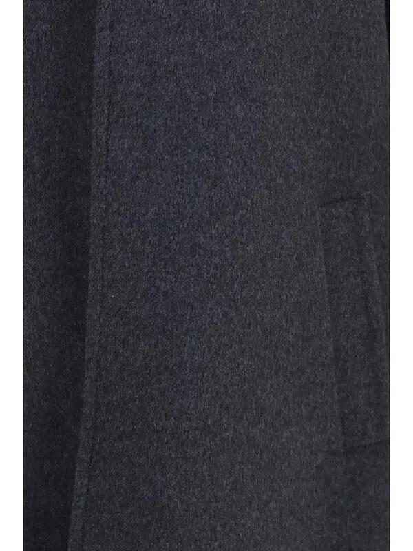 Valentino Garavani Wool Overcoat - Gray