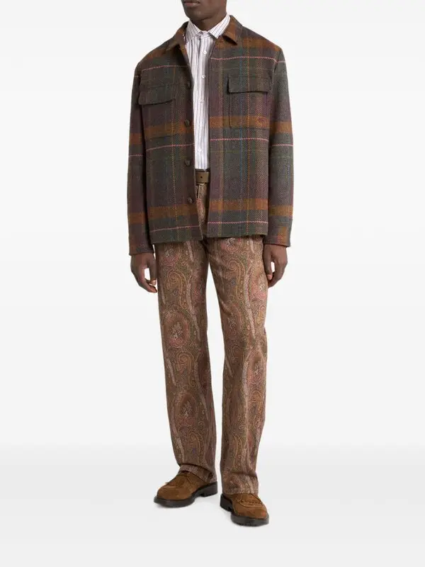 Etro Striped Cotton Shirt