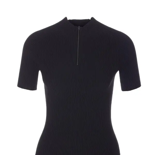 Alexander Wang Logo Half Zip Dress
