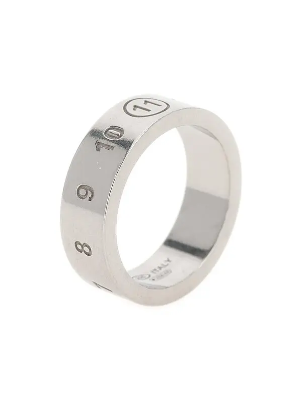 MAISON MARGIELA Numeric' Ring - Silver