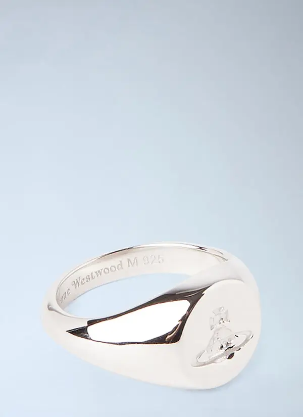 VIVIENNE WESTWOOD Sigillo Ring - Silver