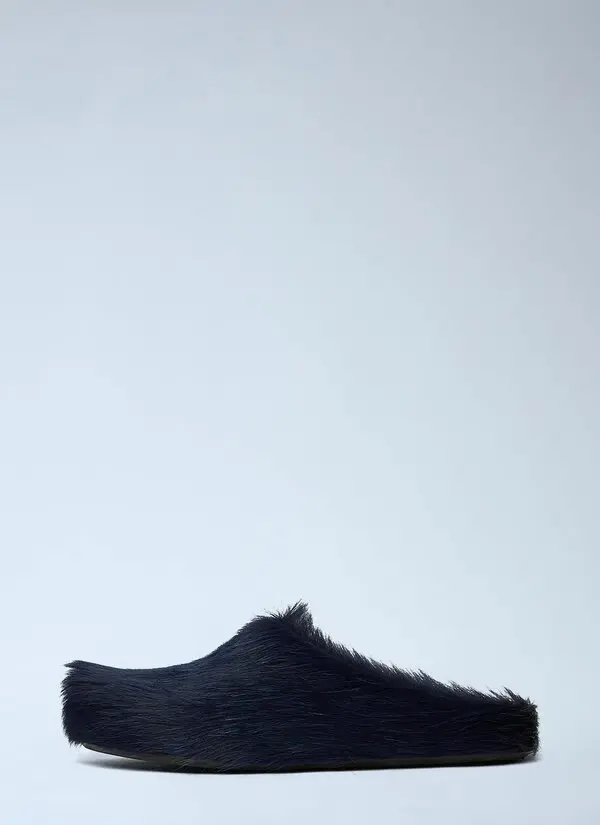 Marni Fussbett Sabot Mules - Blue