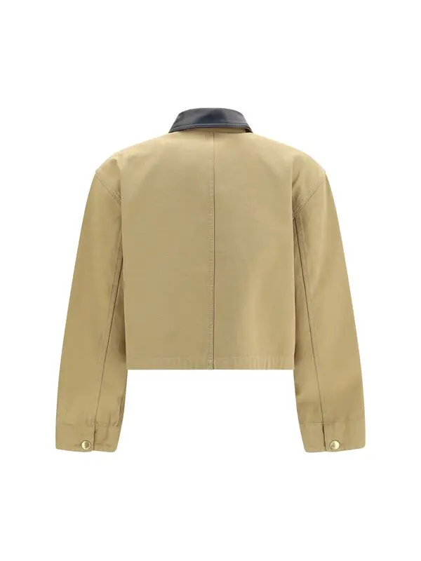 Balenciaga Heavy Cotton Cropped Jacket