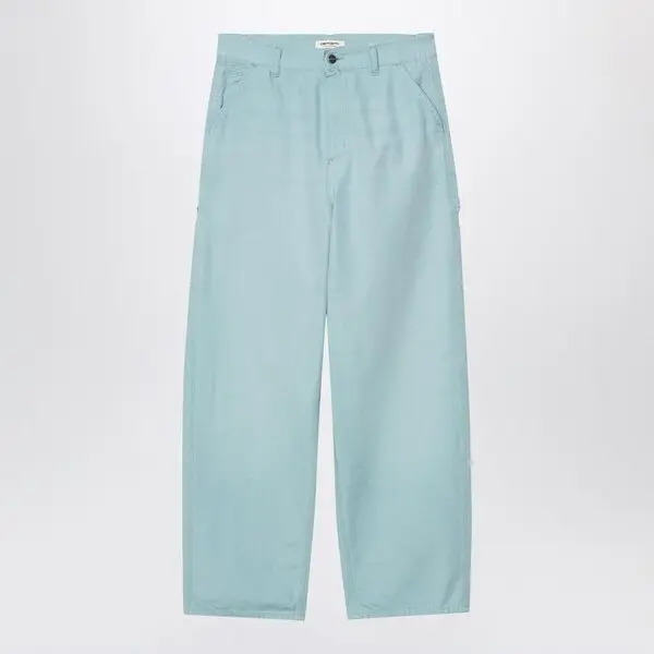 Carhartt Work In Progress Brandon Single Knee Pant Tourmaline/stone Canvas - Blue