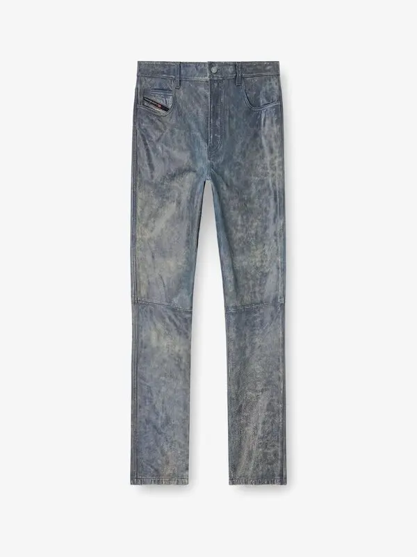 DIESEL® P-vyll-qmbw Leather Trousers