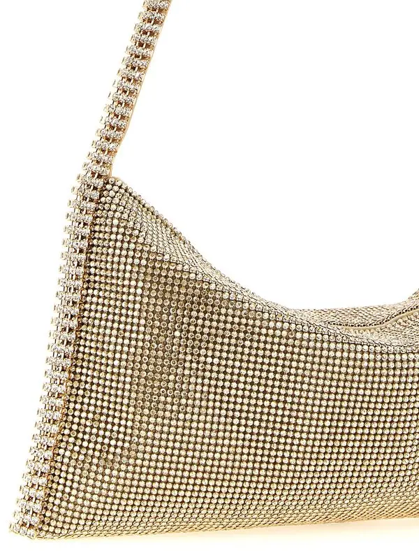 Benedetta Bruzziches Your Best Friend La Grande' Shoulder Bag - Gold
