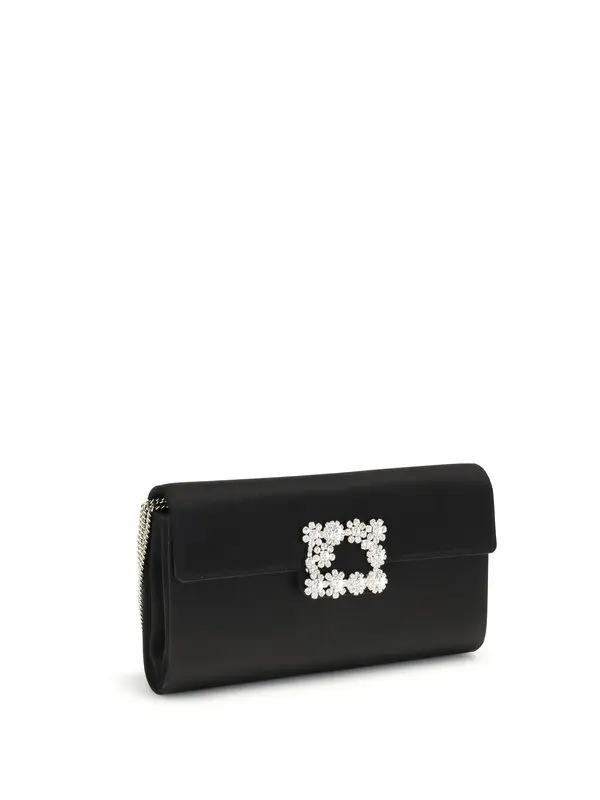 ROGER VIVIER Efflorescence Pochette Clutch - Pink