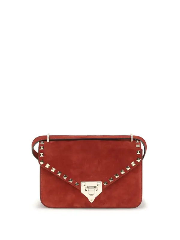 Valentino Garavani Rockstud Mini Suede Shoulder Bag
