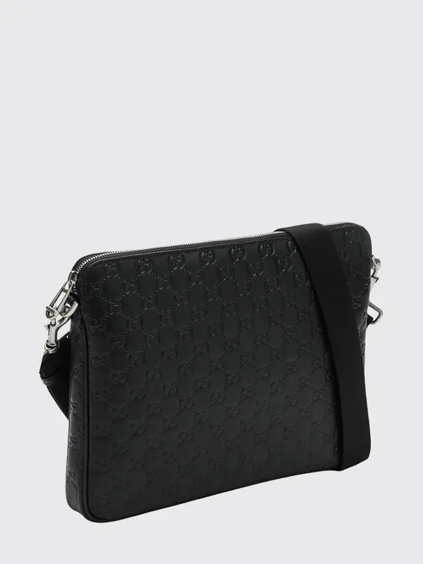 Gucci Gg Shoulder Bag In Leather