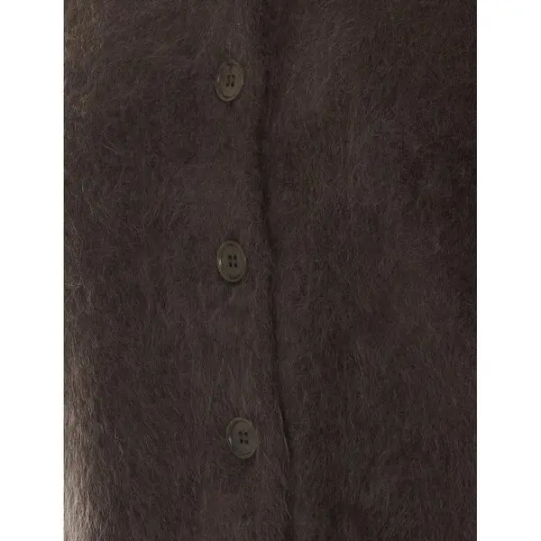 LISA YANG Azelea Cardigan - Brown