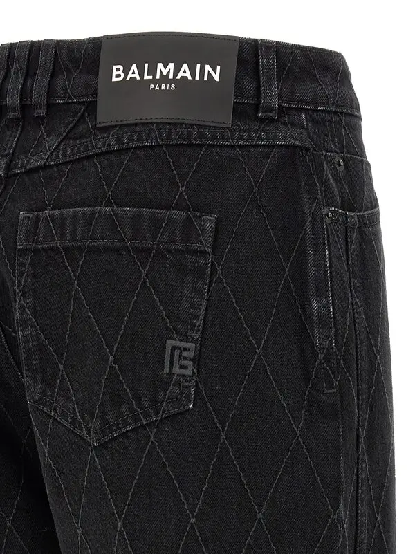 Balmain Diamond-shaped Jeans