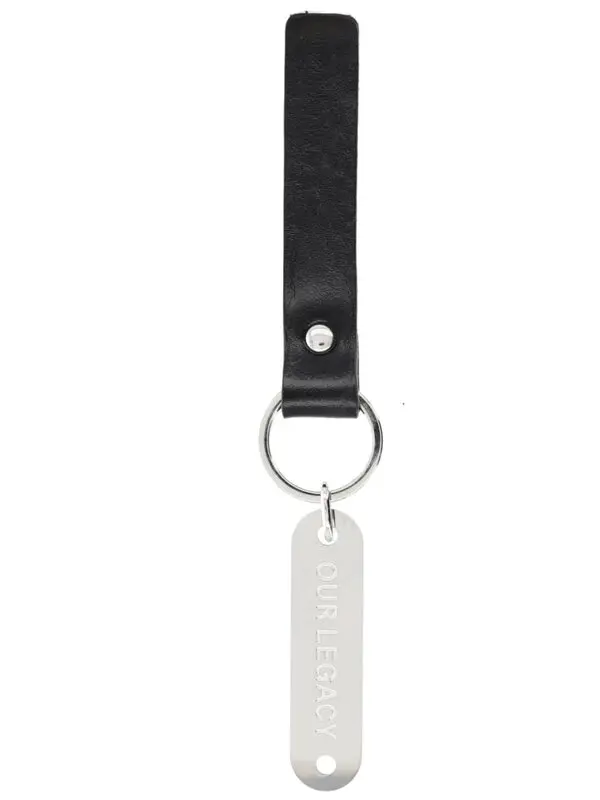 Our Legacy Keychain Ring - Black