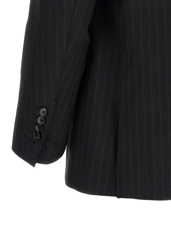 TOM FORD Pinstriped Double-breasted Dress