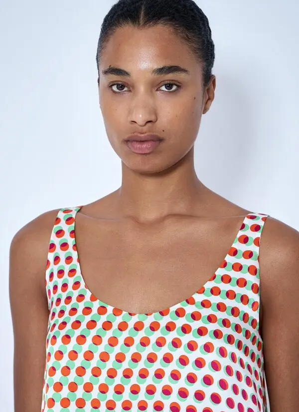 Dries Van Noten Silk Polka-dot Maxi Dress