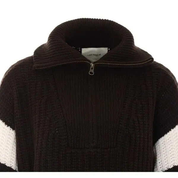 LISA YANG Mavis Cashmere Sweater - Black