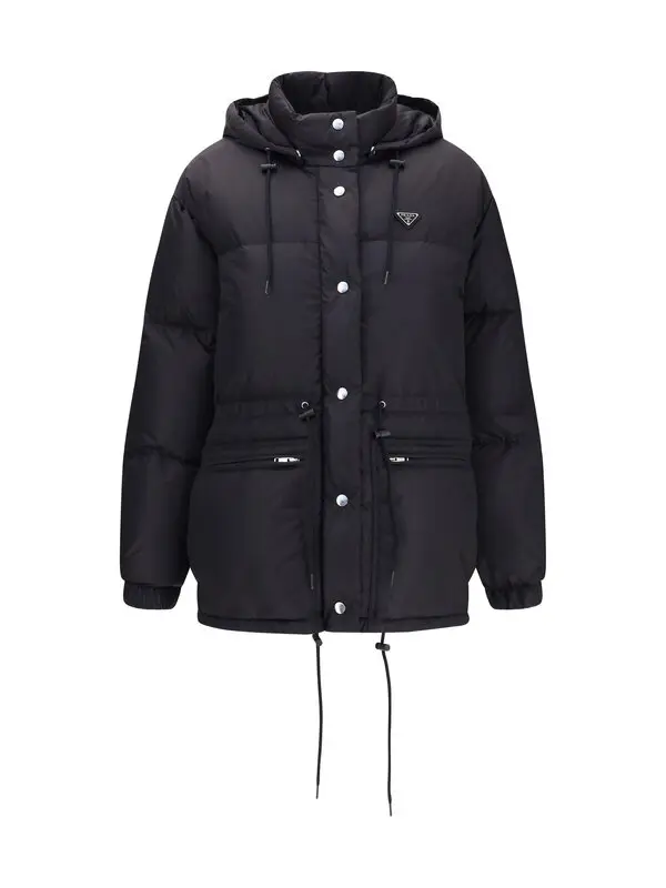 Prada Padded High-collar Jacket