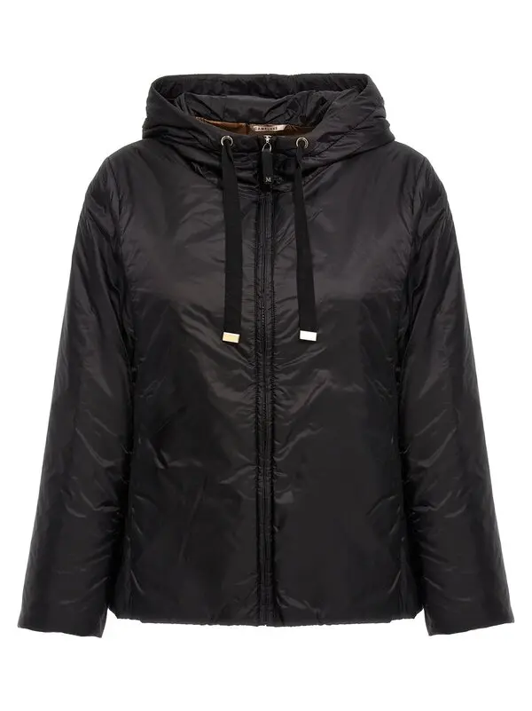 Max Mara Technical Canvas Short Jacket - Black