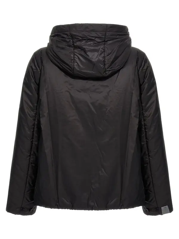 Max Mara Technical Canvas Short Jacket - Black