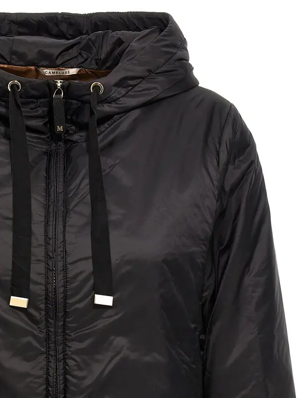 Max Mara Technical Canvas Short Jacket - Black