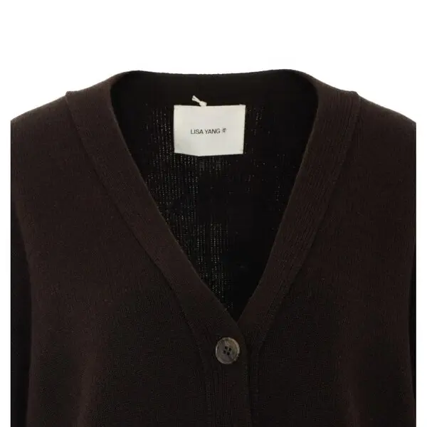 LISA YANG Cashmere Cardigan - Brown