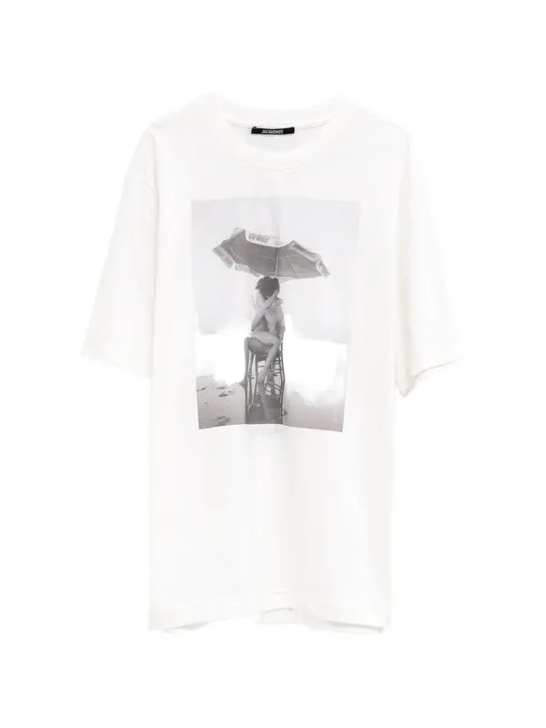 Jacquemus Printed Cotton T-shirt
