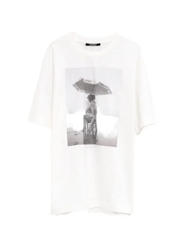 Jacquemus Printed Cotton T-shirt - Multicolor