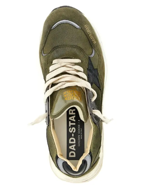 GOLDEN GOOSE Running Dad New' Sneakers - Green